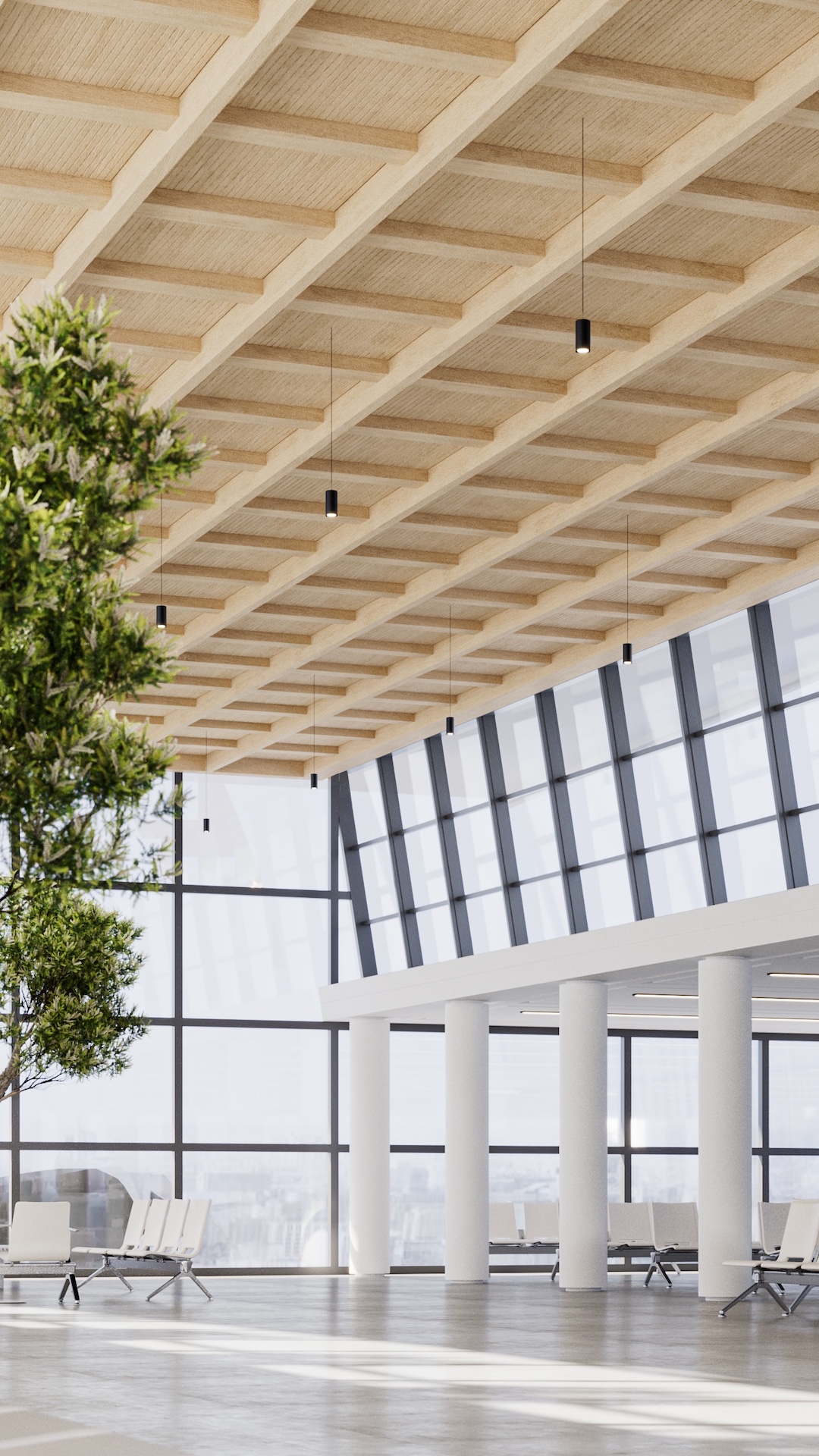 Modular Ceiling Grid Mero - MTI Pavlič